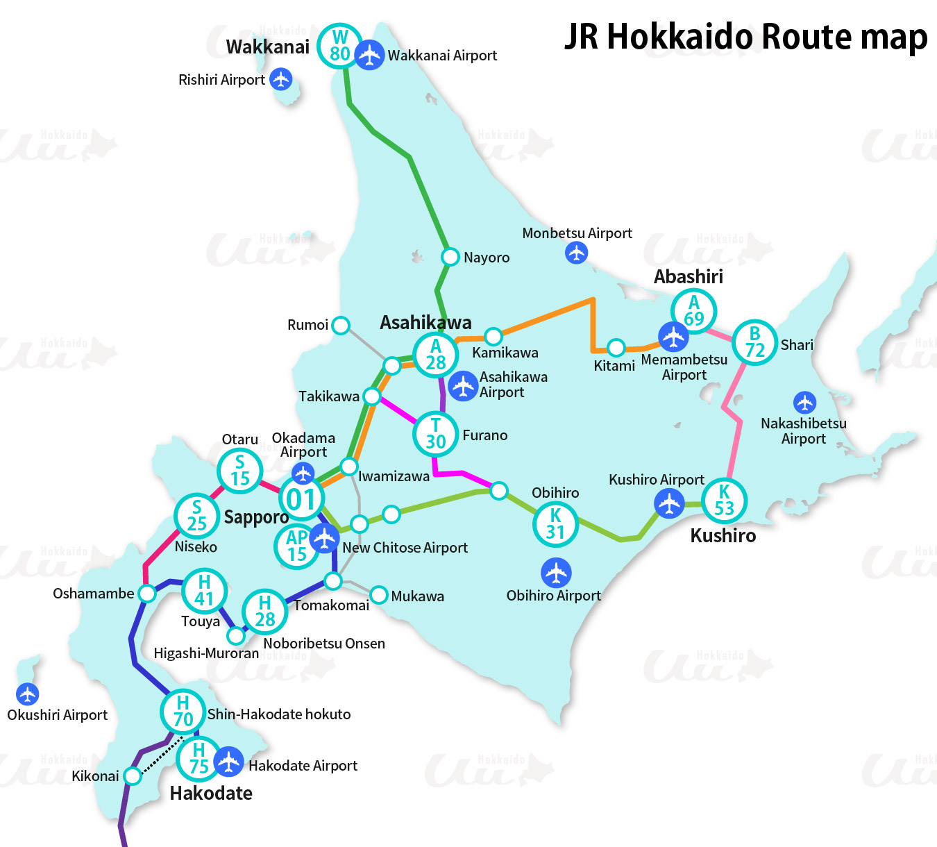 Transportation Information - Sightseeing information in Hokkaido